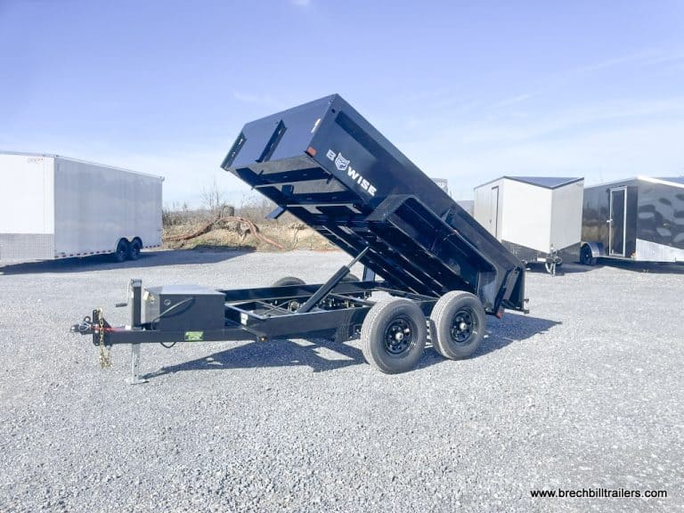 Bwise LP LE Dump Trailer 6x10 - 10K GVWR Low Pro Dump Trailer