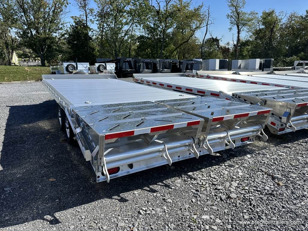 EBY 20ft High Load Capacity Equipment Deckover Trailer: 10K GVWR