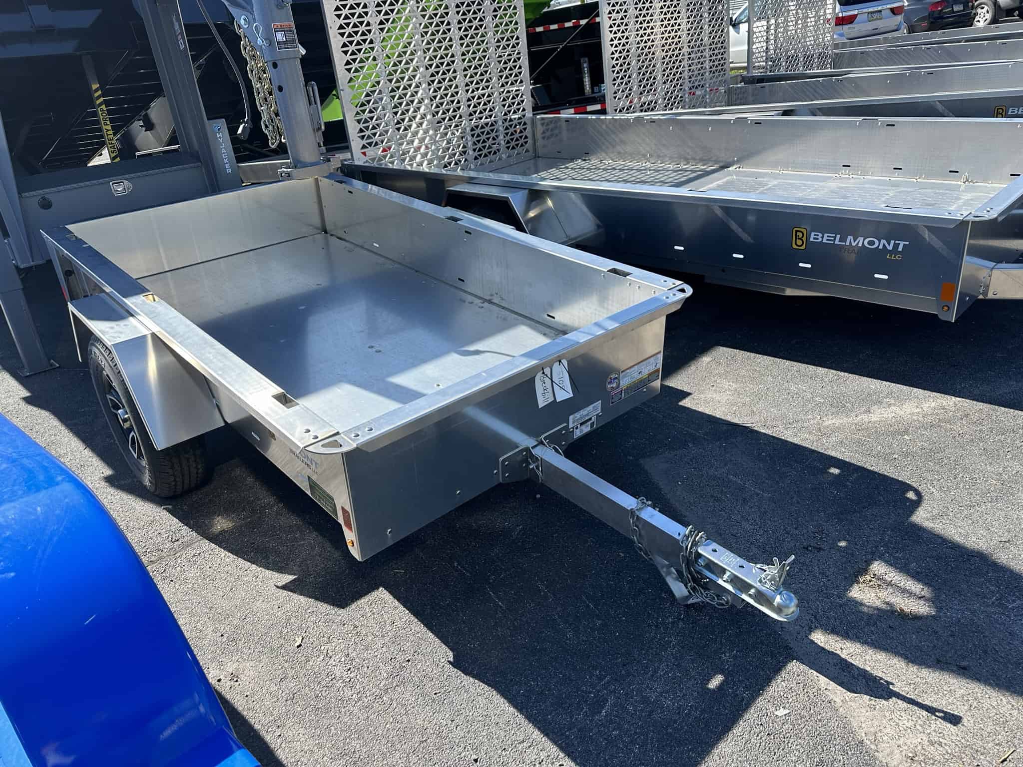 Belmont AIR 4x8 Utility Trailer - Aluminum Frame, 2.2K GVWR