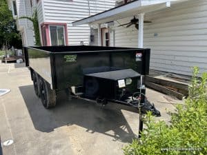 Bwise 6x10 Deck Over Tandem Dump Trailer - 10K Capacity