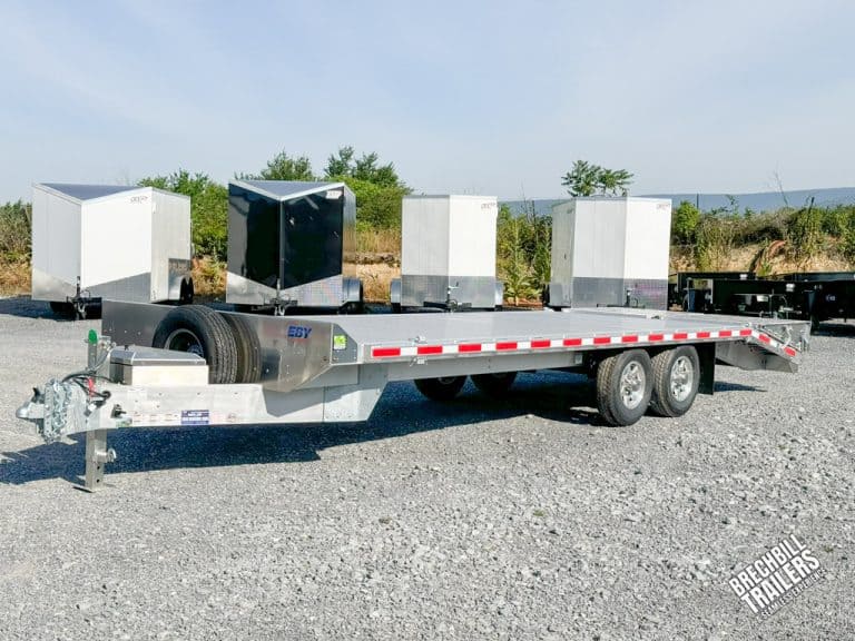 EBY 24.5ft Deck Over Aluminum Equipment Trailer | 14K GVWR