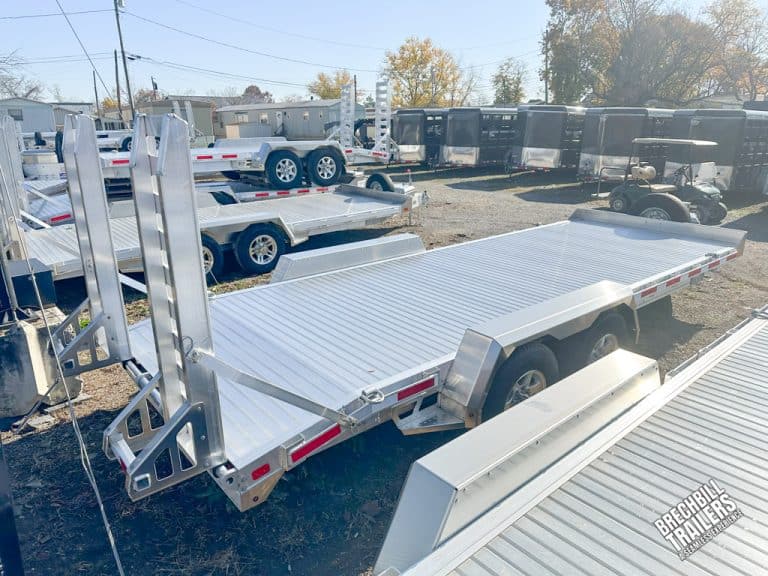 EBY LP14K20 Equipment Trailer 7x20 - Aluminum, 14K GVWR