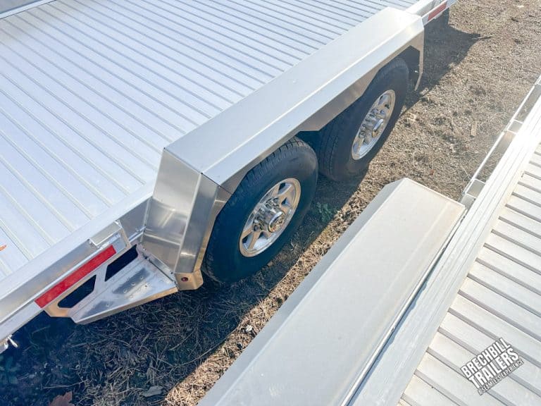 EBY LP14K20 Equipment Trailer 7x20 - Aluminum, 14K GVWR