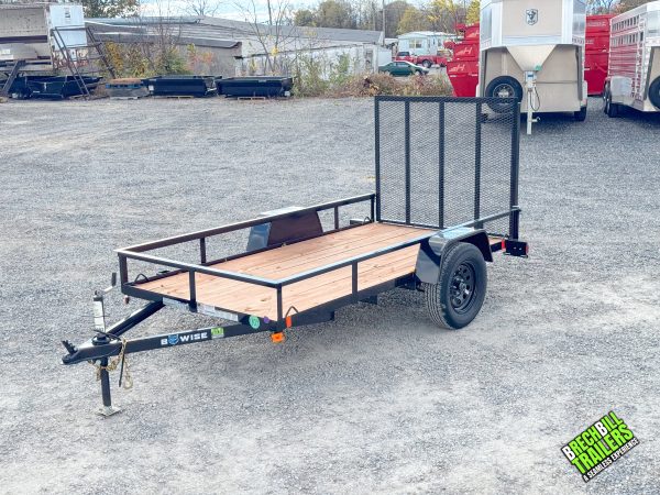 Bwise 5x10 Utility Trailer | UTE-510, 3K GVWR, 3.5K Axles