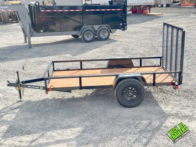 Bwise 5x10 Utility Trailer | UTE-510, 3K GVWR, 3.5K Axles