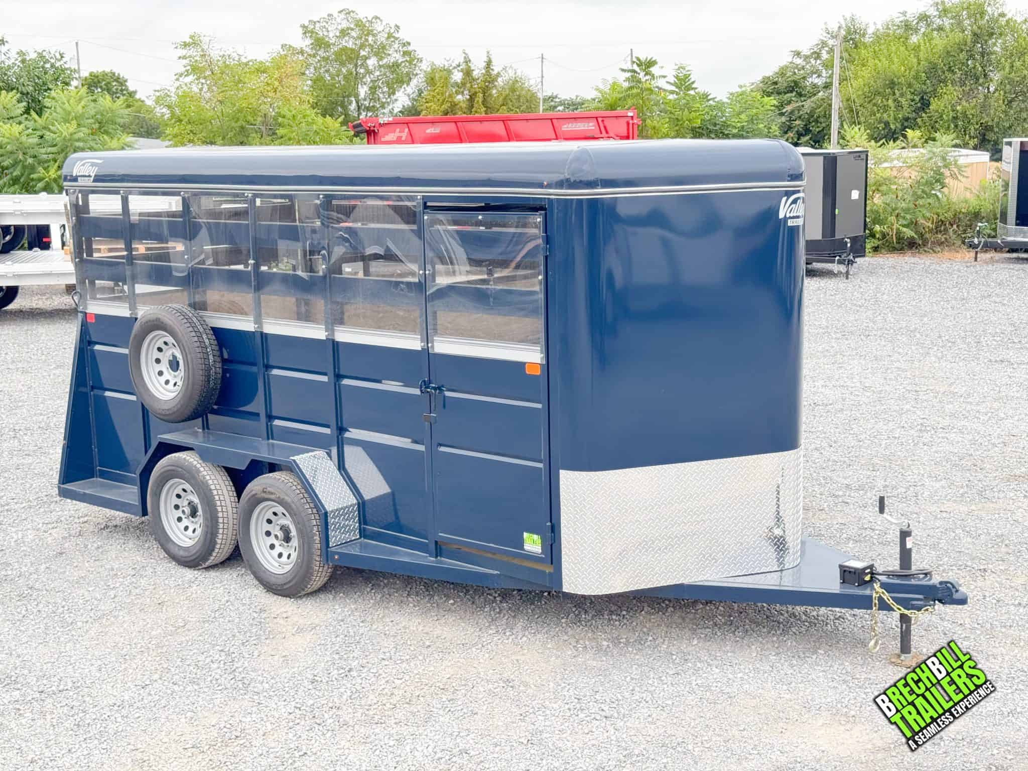 Valley 7K Stock Trailer 16 Ft With 7ft 6in Inside Height