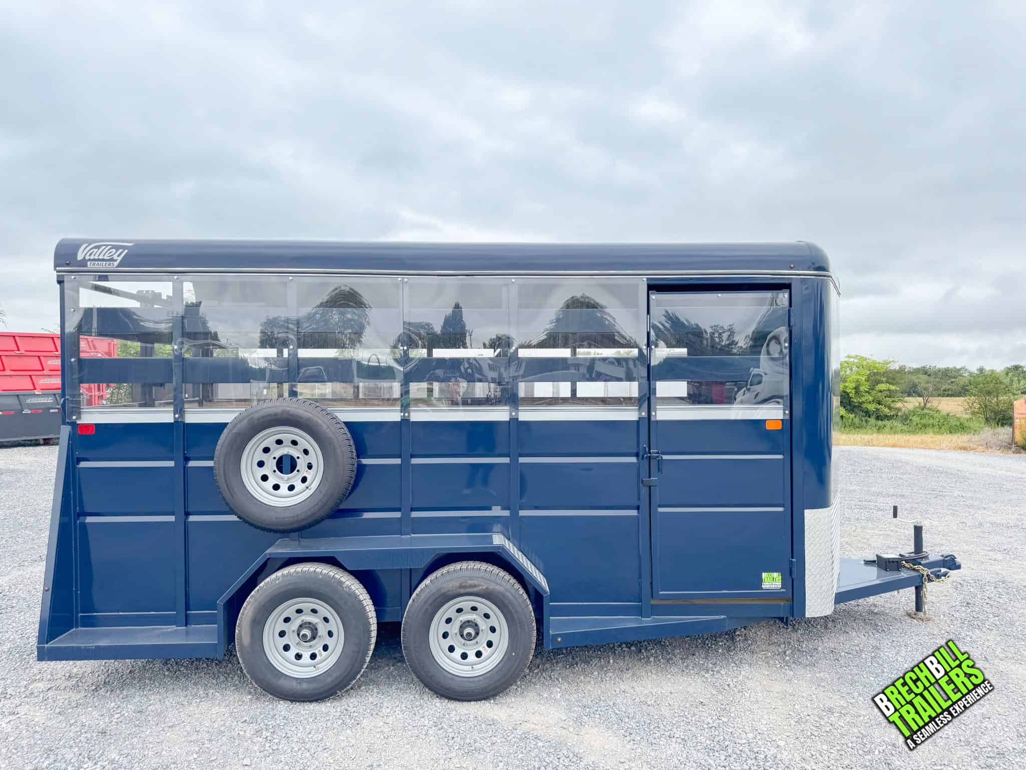 Valley 7K Stock Trailer 16 Ft With 7ft 6in Inside Height