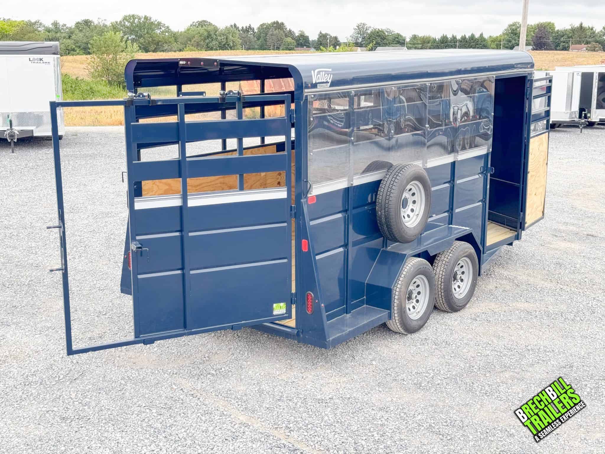 Valley 7K Stock Trailer 16 Ft With 7ft 6in Inside Height