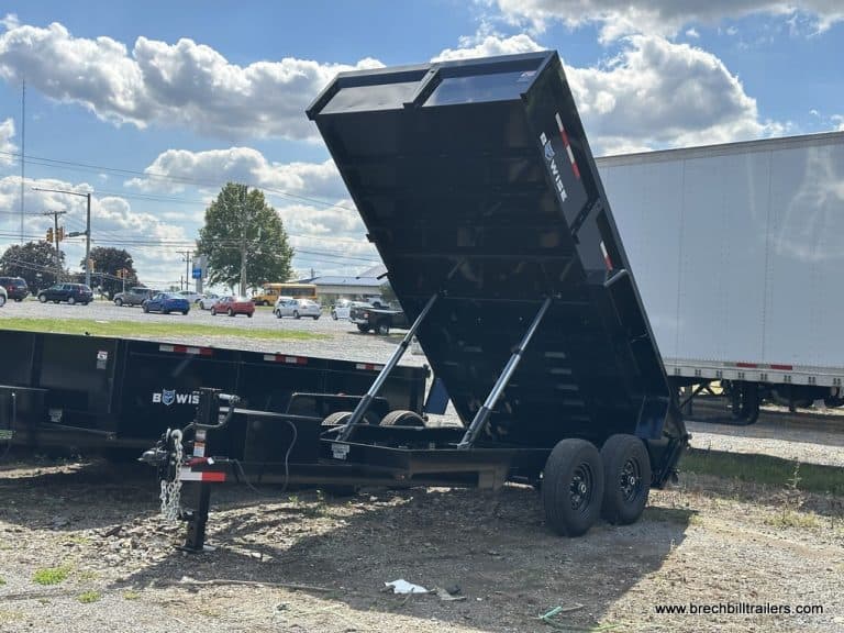 Bwise 14K Dump Trailer 7x14 Low Pro Model (DT714LP-LE-14)