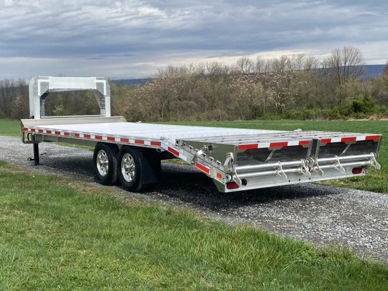 EBY 15.9K GVWR Deck-Over Trailer 24.5 Ft With Aluminum Frame