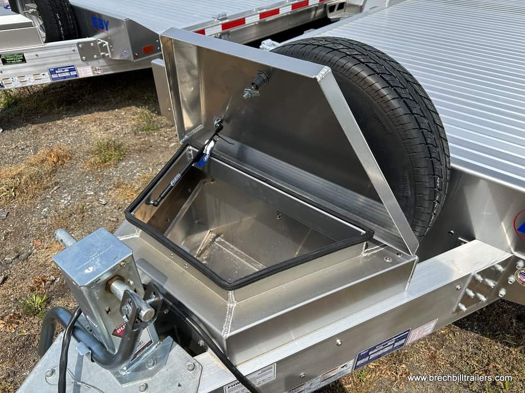 EBY 14K 18ftx82in Low-Pro Equipment Trailer, Aluminum Frame