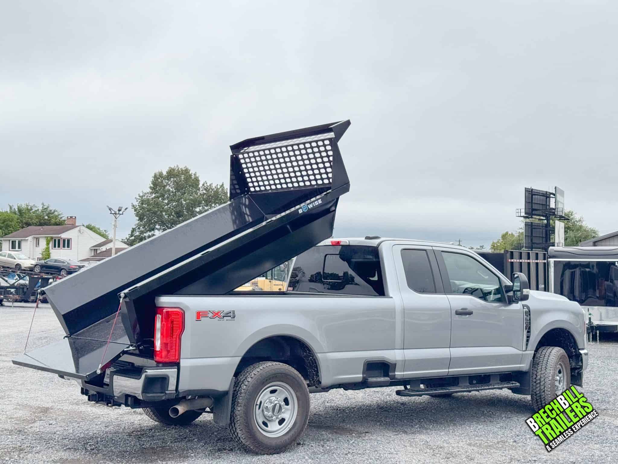Bwise 6ft Truck Dump Insert 64in, Steel Frame, Tarp Kit
