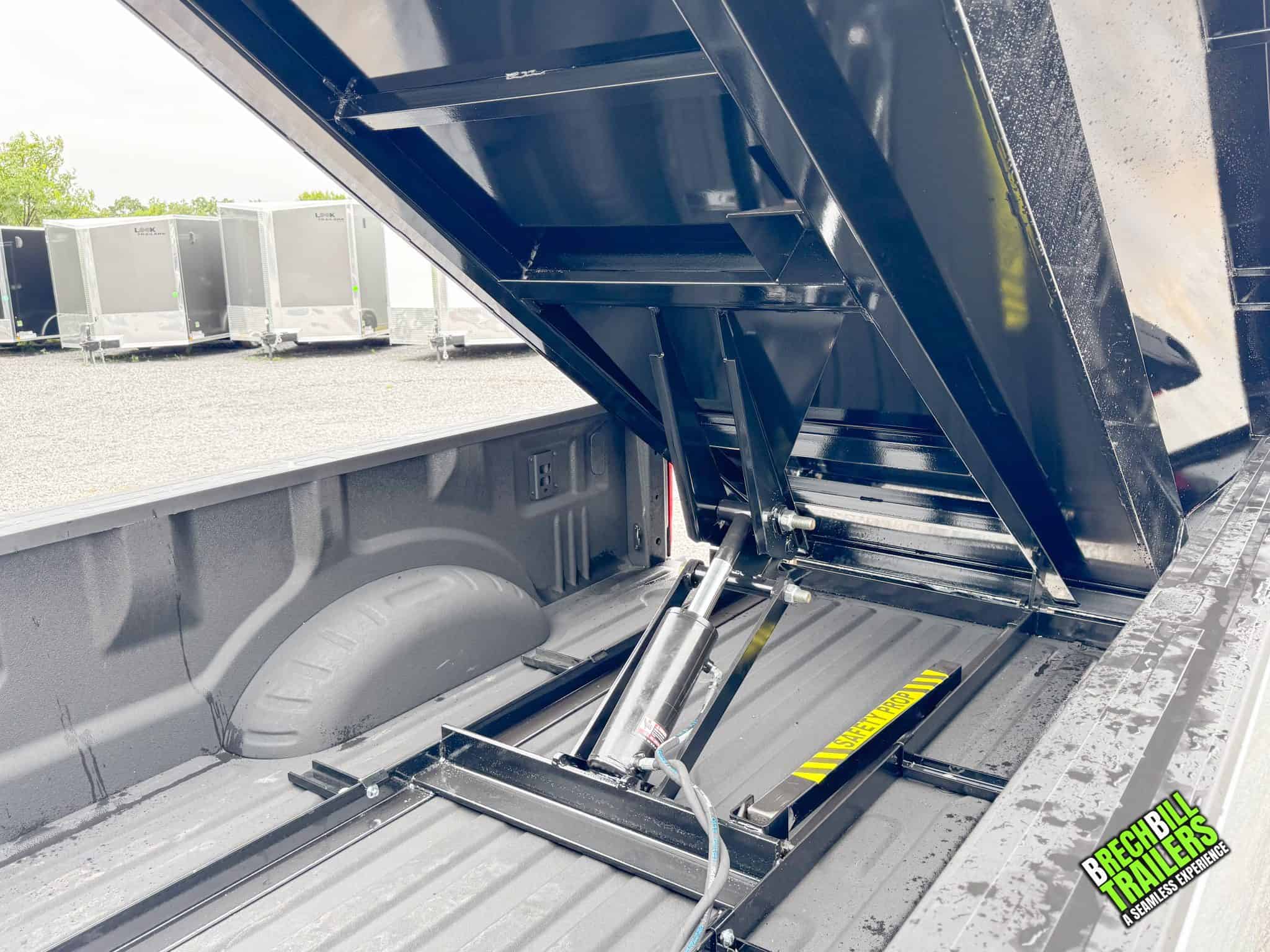Bwise 6ft Truck Dump Insert 64in, Steel Frame, Tarp Kit