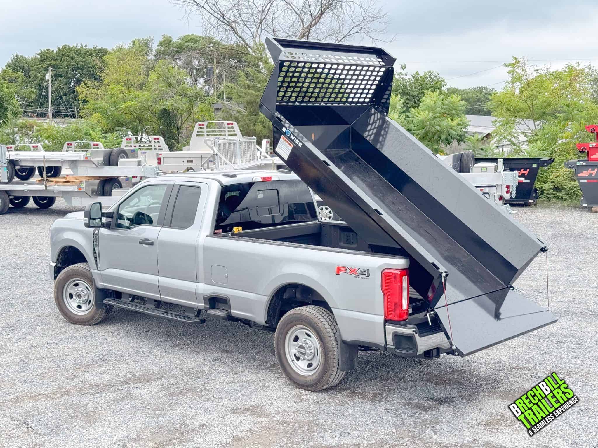 Bwise 6ft Truck Dump Insert 64in, Steel Frame, Tarp Kit