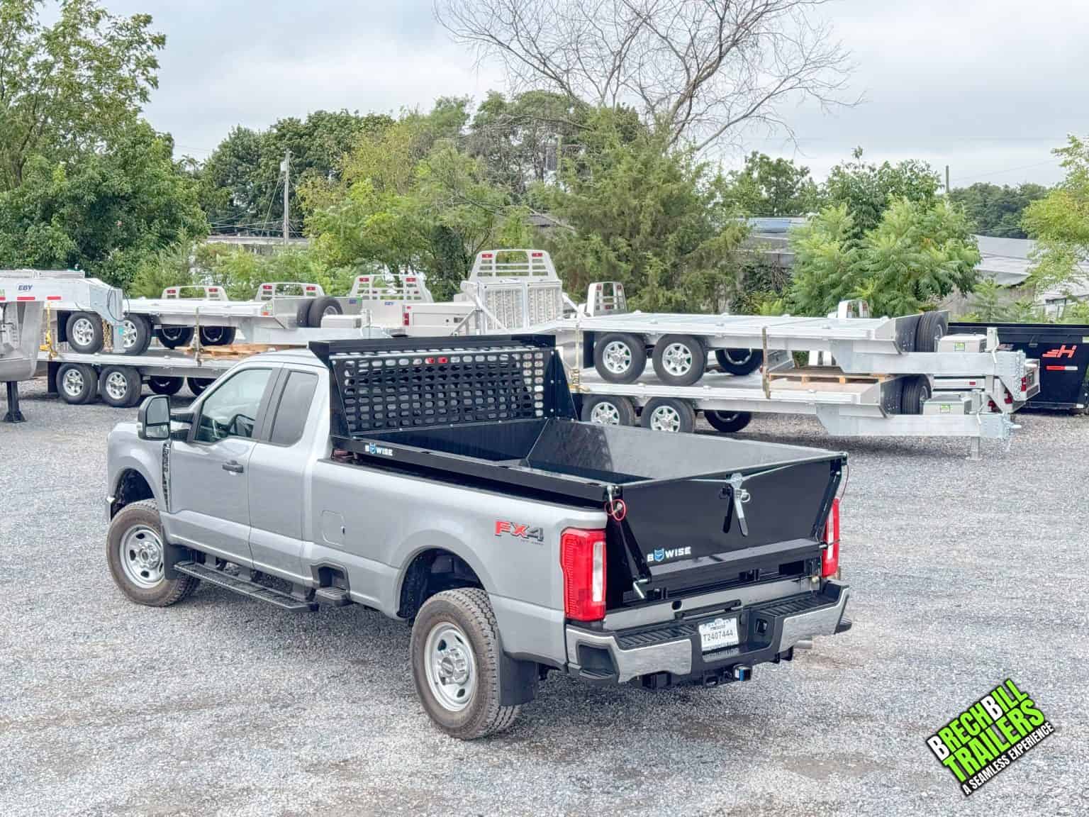 Bwise 6ft Truck Dump Insert 64in, Steel Frame, Tarp Kit