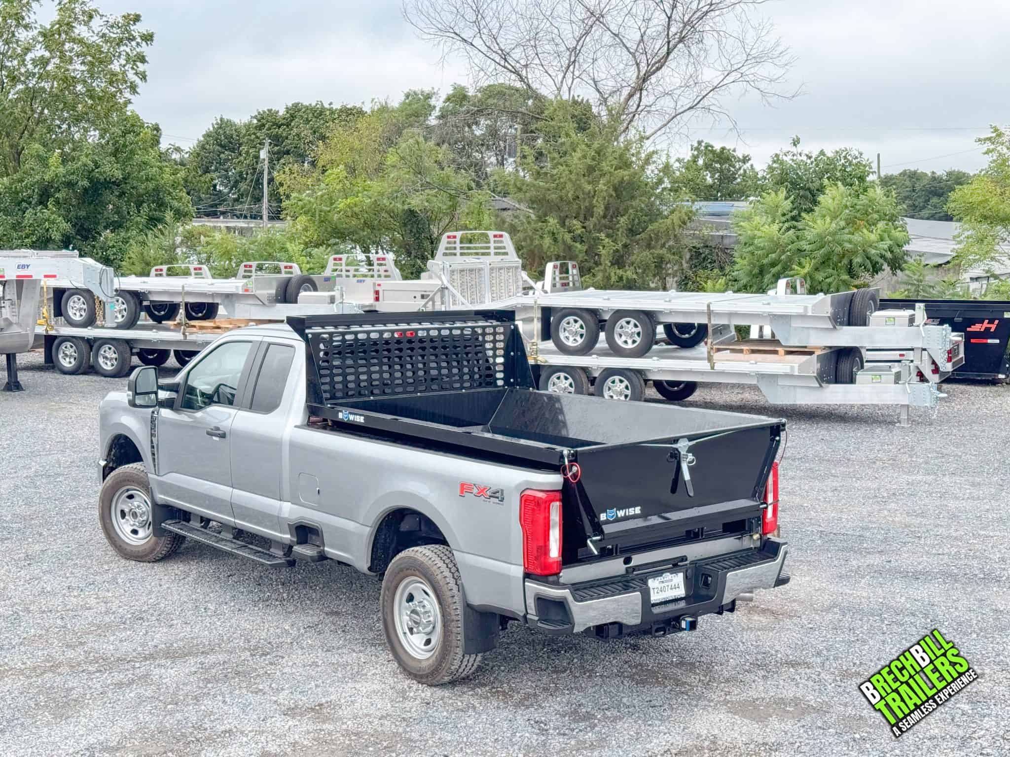 Bwise 6ft Truck Dump Insert 64in, Steel Frame, Tarp Kit