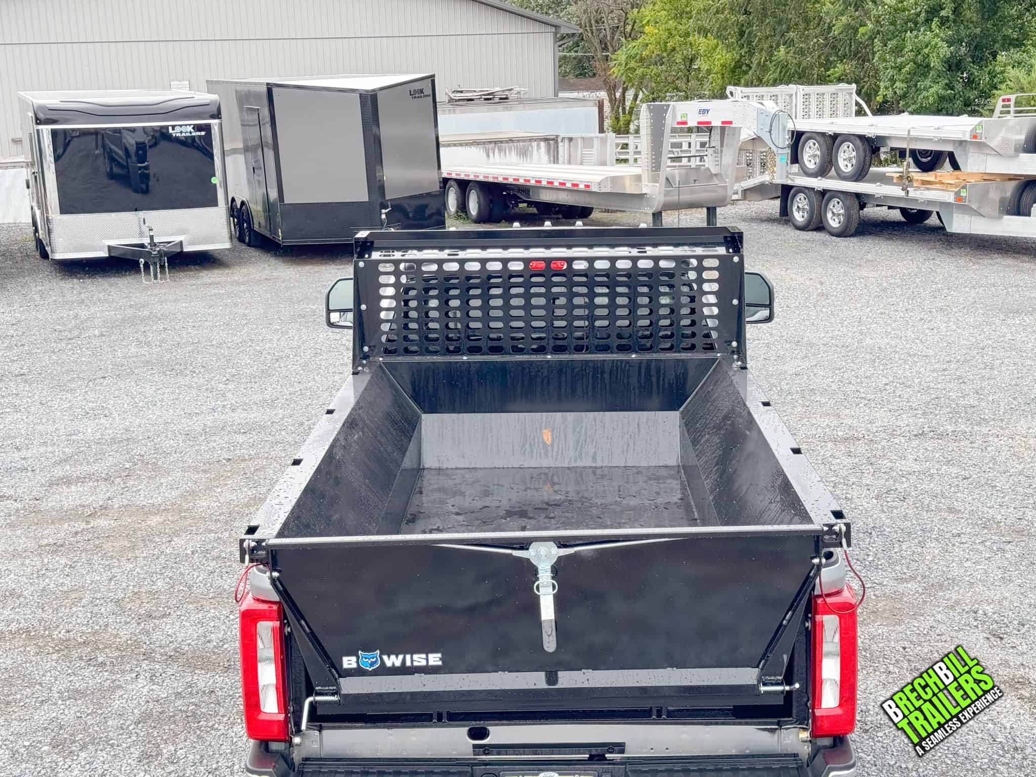 Bwise 6ft Truck Dump Insert 64in, Steel Frame, Tarp Kit