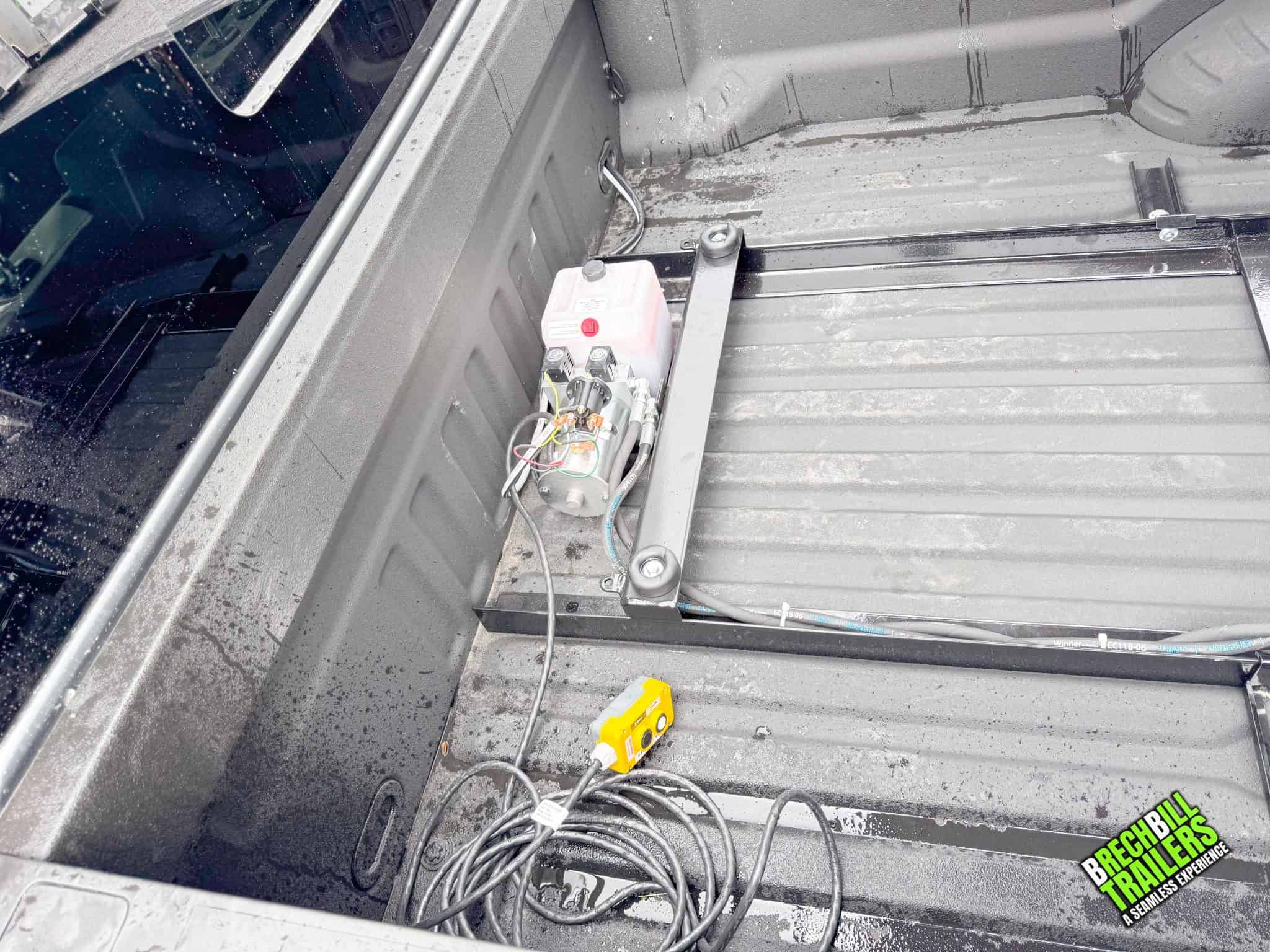 Bwise 6ft Truck Dump Insert 64in, Steel Frame, Tarp Kit