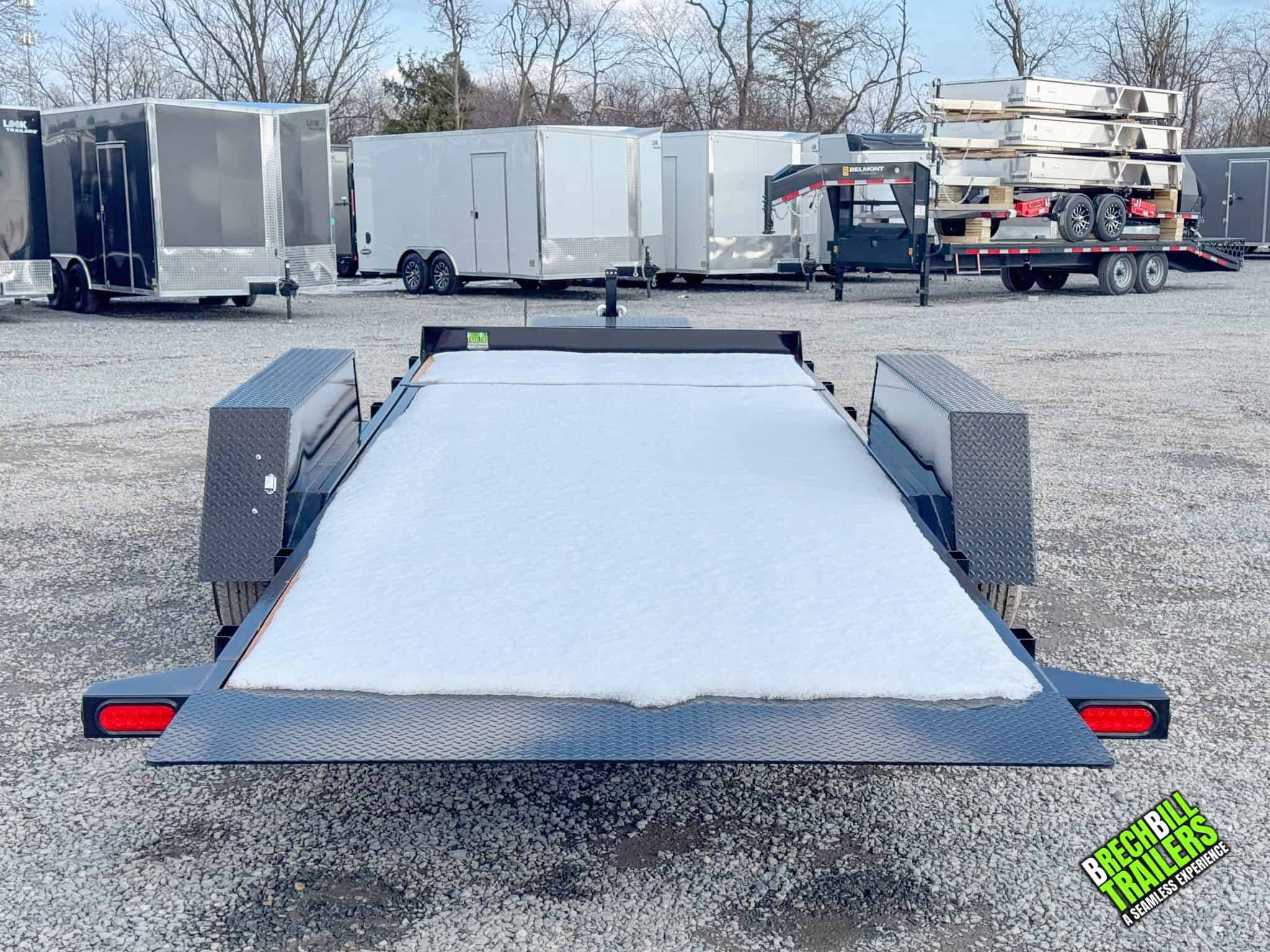 Bwise 15K Gravity Tilt Deck Trailer 20ft, 7K Axle Capacity