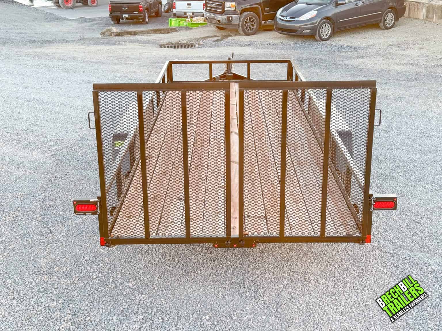 Bwise 7K Tandem Axle Utility Landscape Trailer 7ft X 20ft