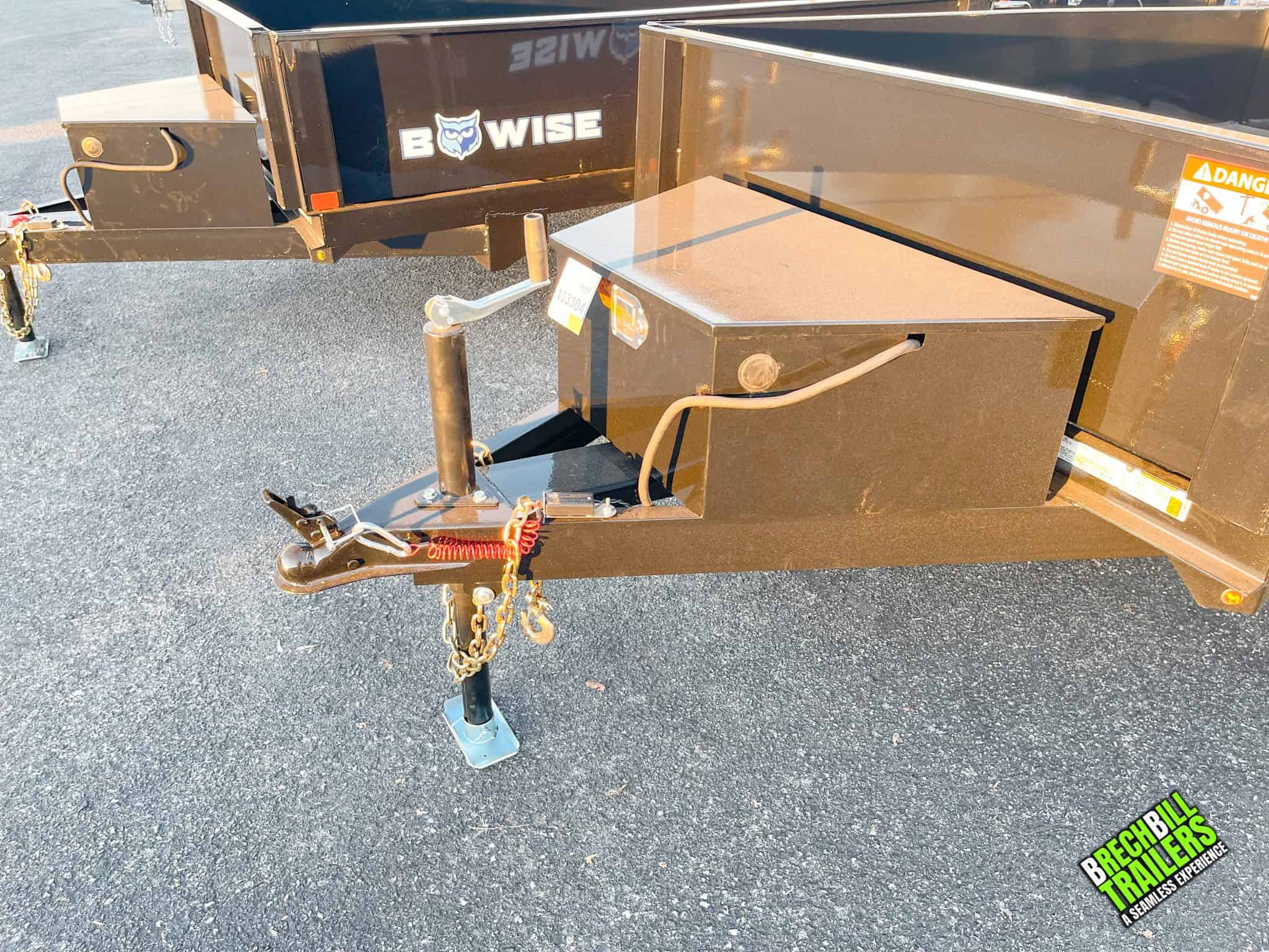 Bwise R Series 5K Dump Trailer 5ft X 8ft, 3,785 Lbs Payload