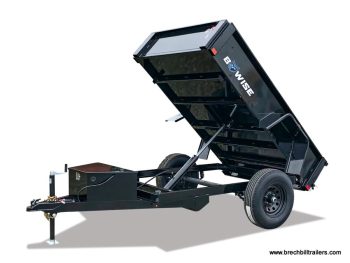 Bwise R Series 5K Dump Trailer 5ft X 8ft, 3,785 Lbs Payload