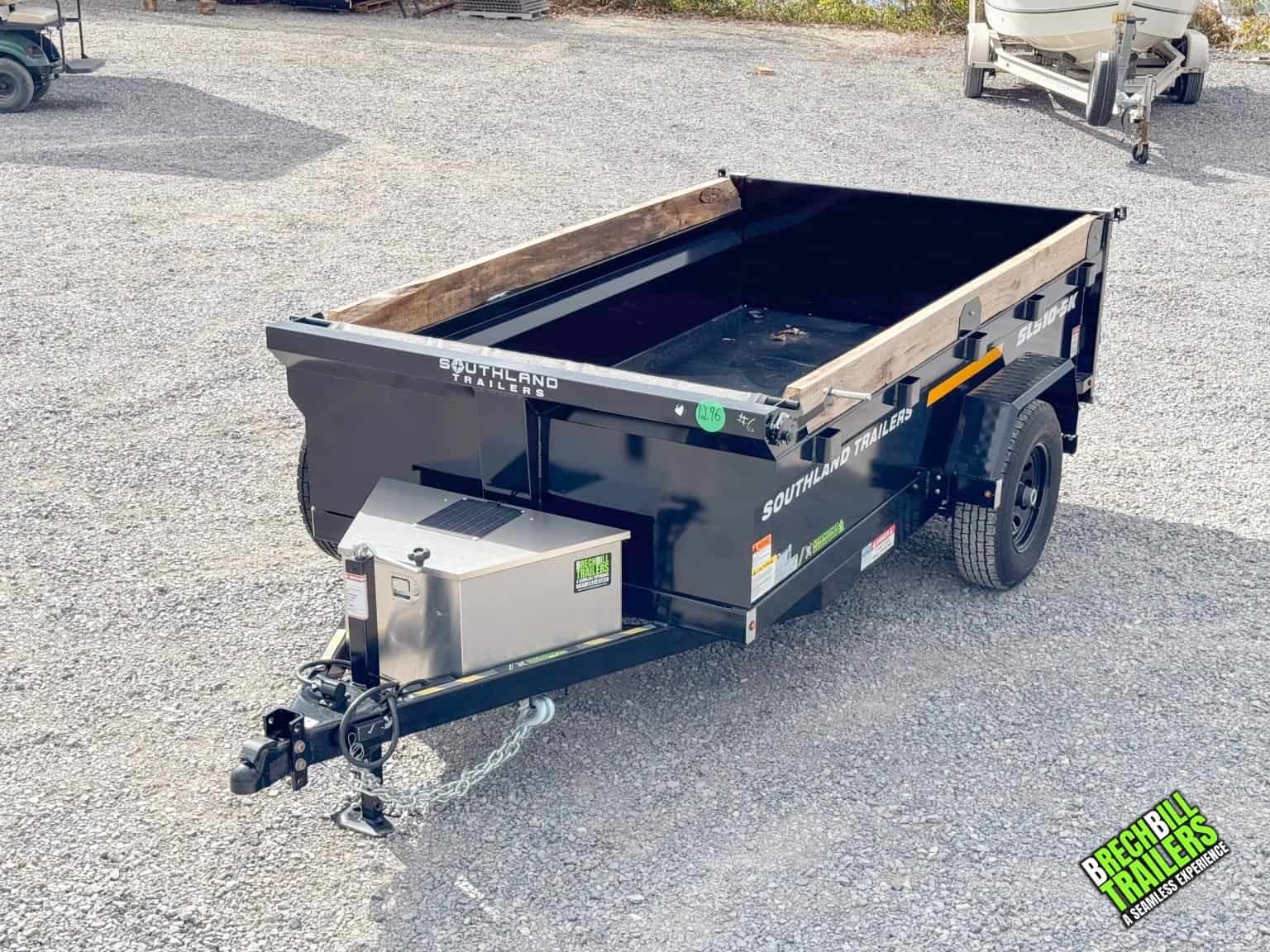 Southland 5K Single Axle Dump Trailer 5x10 3,631 Lbs Payload