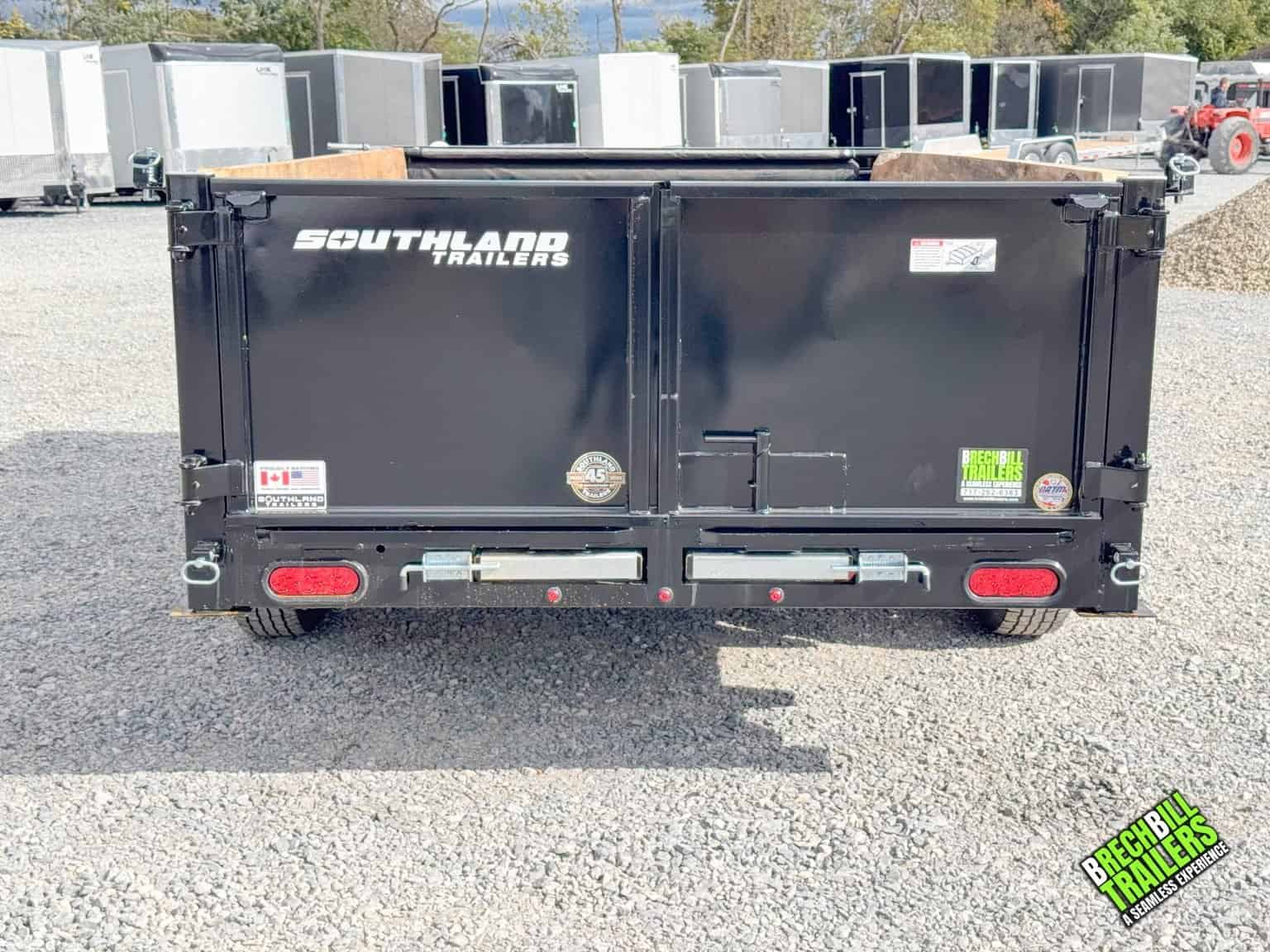 Southland 5K Single Axle Dump Trailer 5x10 3,631 Lbs Payload