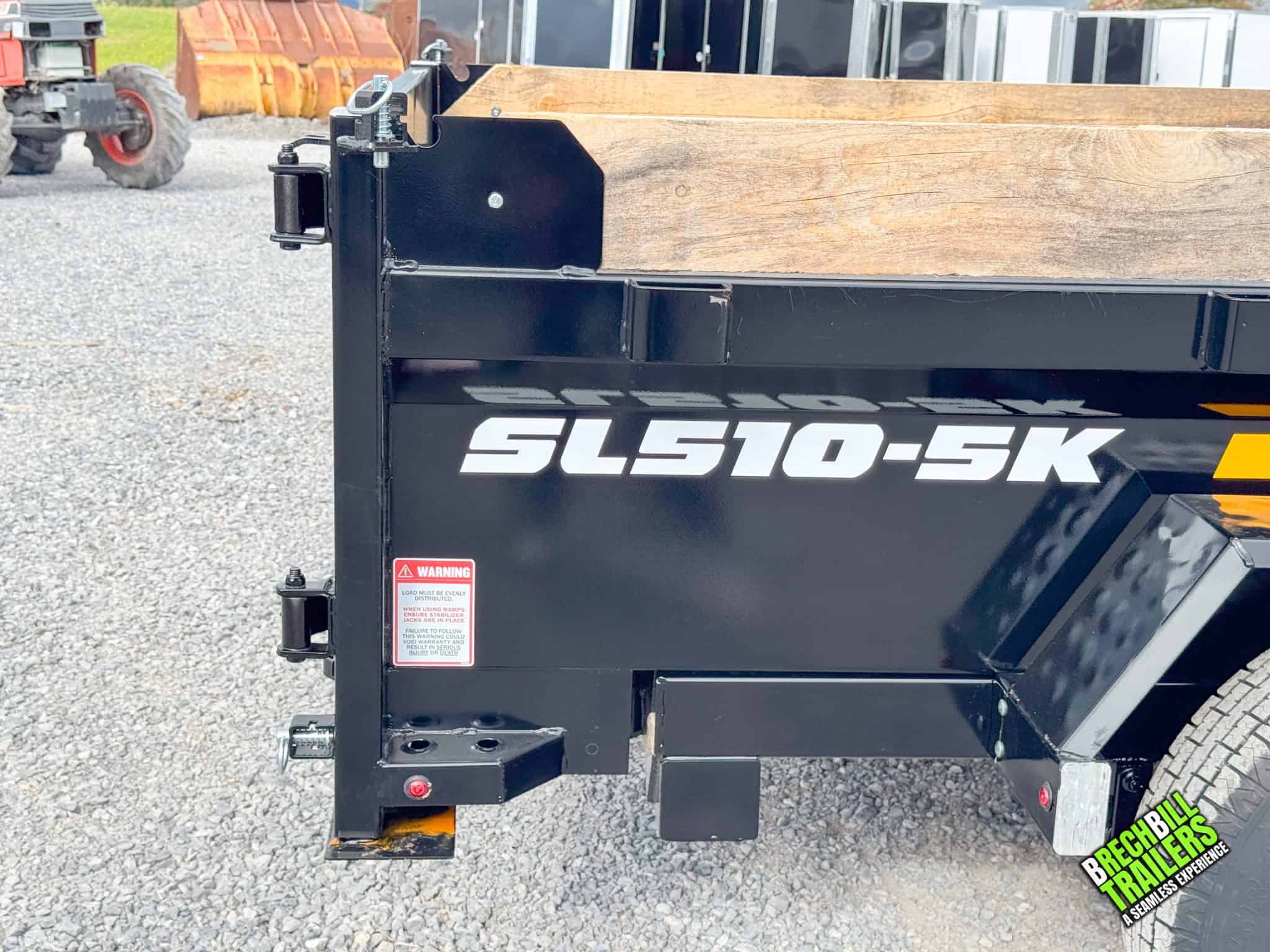 Southland 5K Single Axle Dump Trailer 5x10 3,631 Lbs Payload