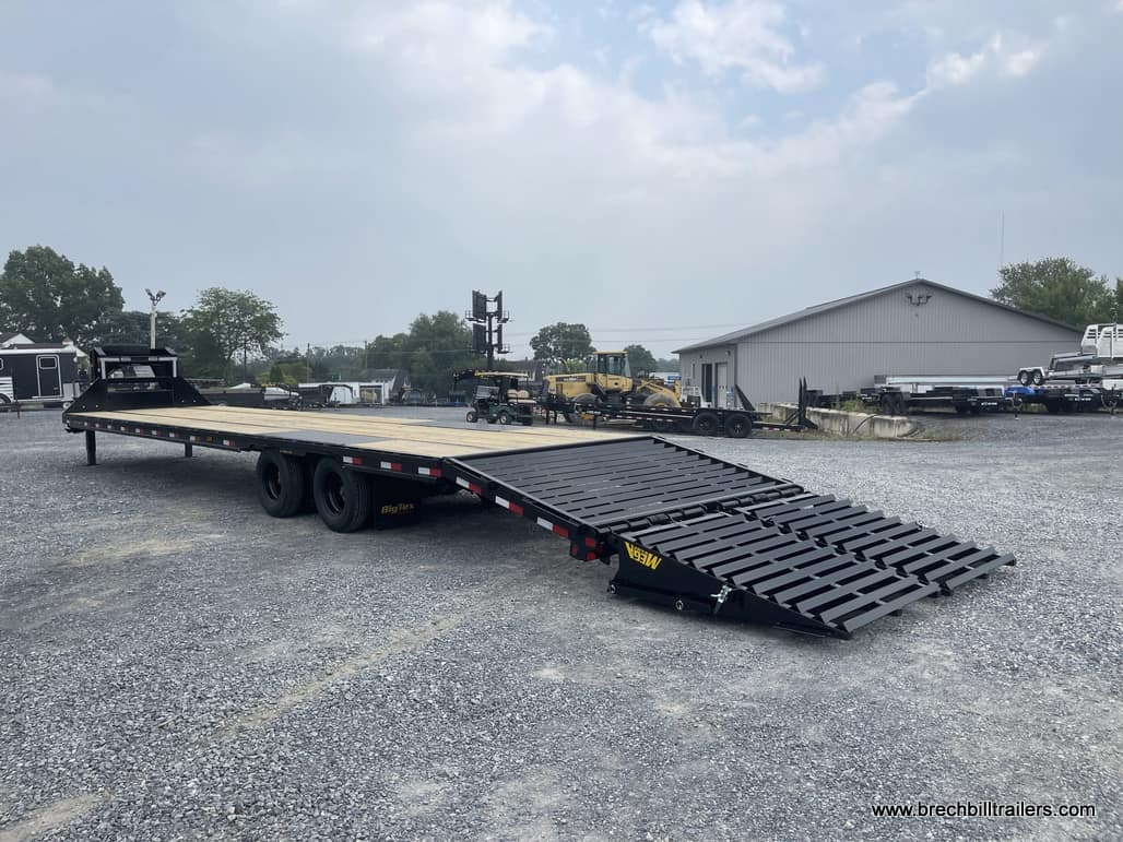 Big Tex 8.5x40 25.9K GN Trailer - Mega Ramps, 12K Axles