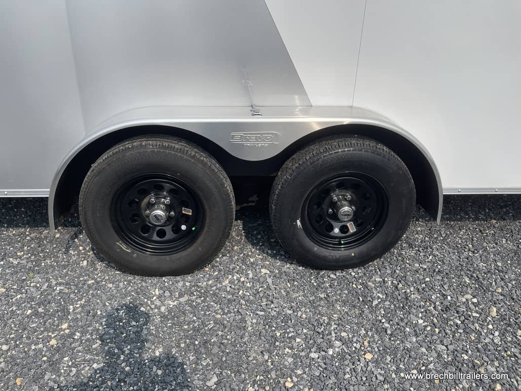 Durable Bravo Scout 7K 16ft Enclosed Trailer With Slant Nose