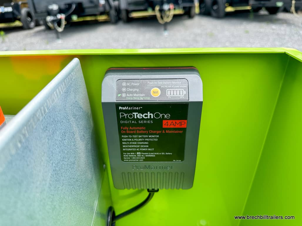 FlatTrak 14K Lay Flat Scissor Lift Trailer With Hydraulic Jack