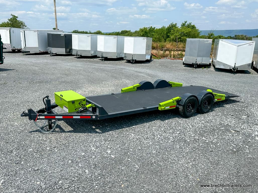 FlatTrak 14K Lay Flat Low Clearance Car & Equipment Trailer