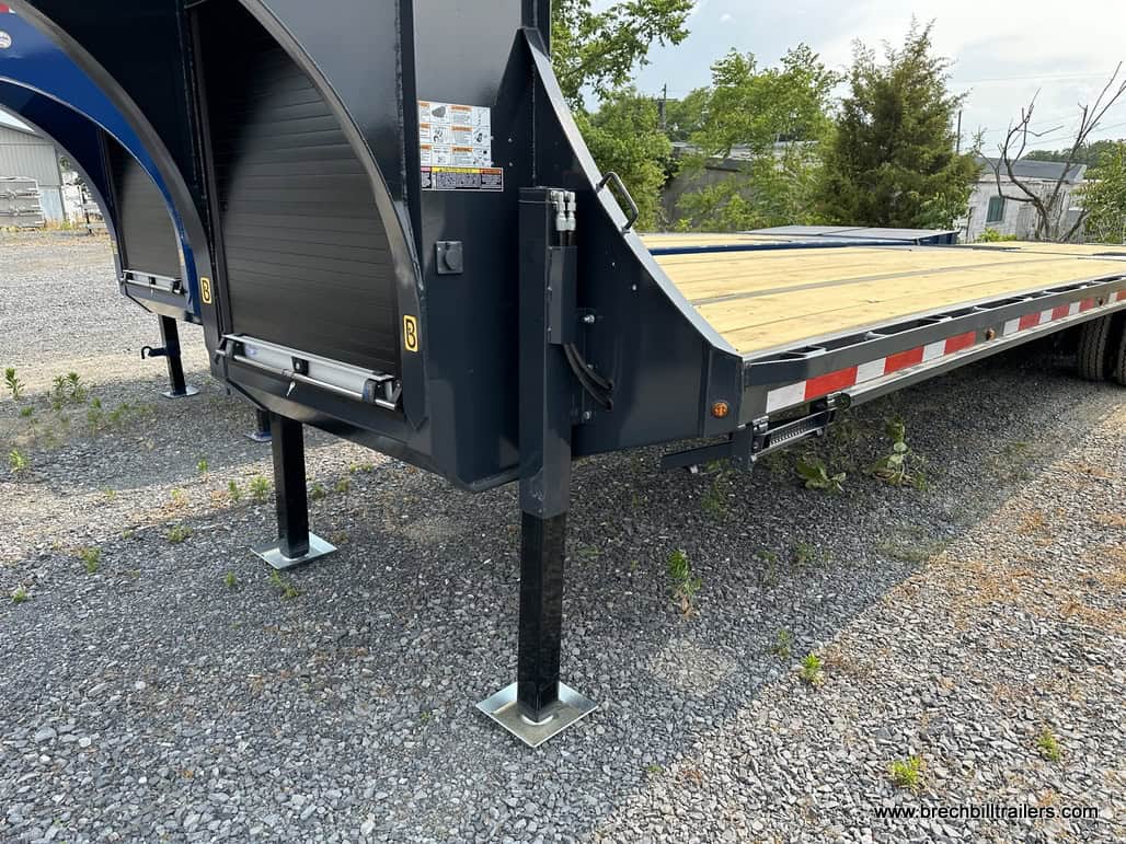 Belmont 26K Hydraulic Dovetail Gooseneck Trailer 102in X 35ft