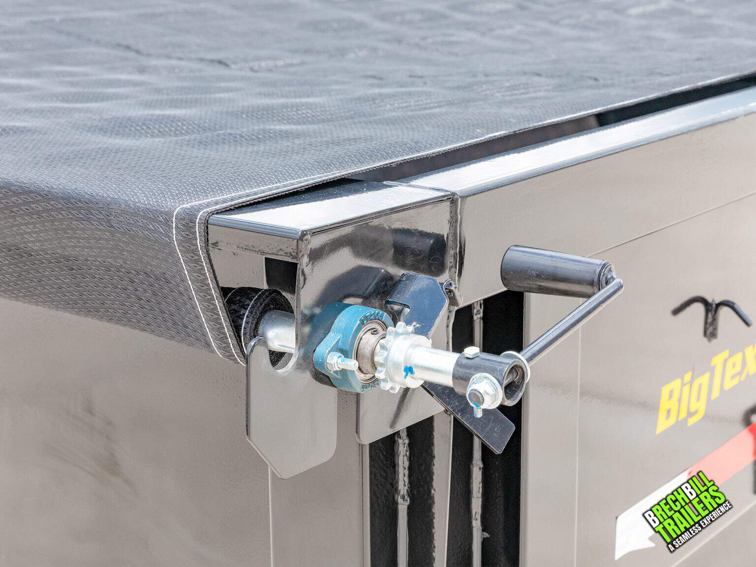 Big Tex Roll Off Trailer Bin Steel Frame 48in High Capacity