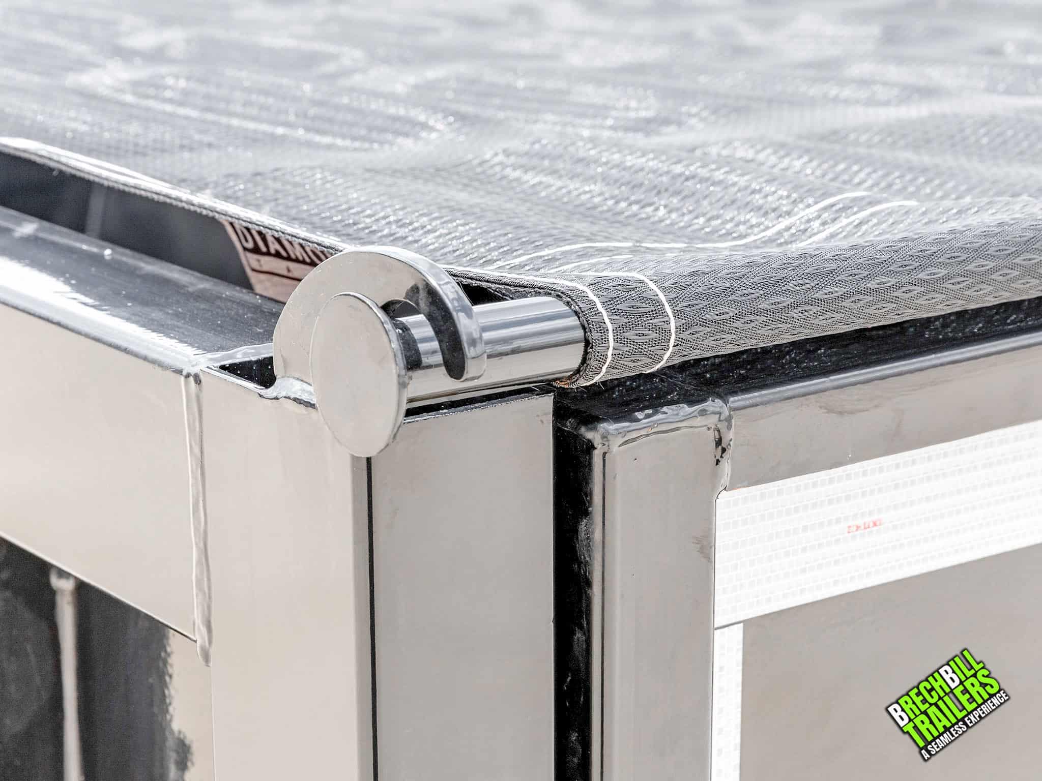Big Tex Roll Off Trailer Bin Steel Frame 48in High Capacity