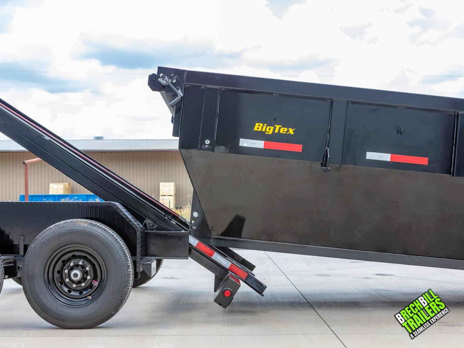 Big Tex Roll Off Trailer Bin Steel Frame 48in High Capacity