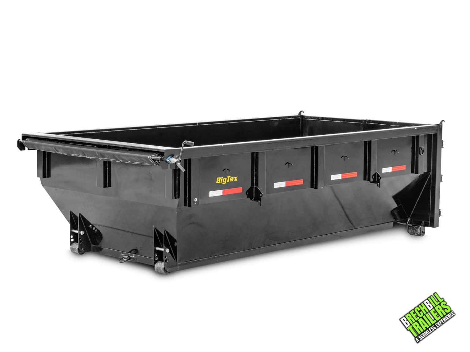 Big Tex Roll Off Trailer Bin Steel Frame 48in High Capacity