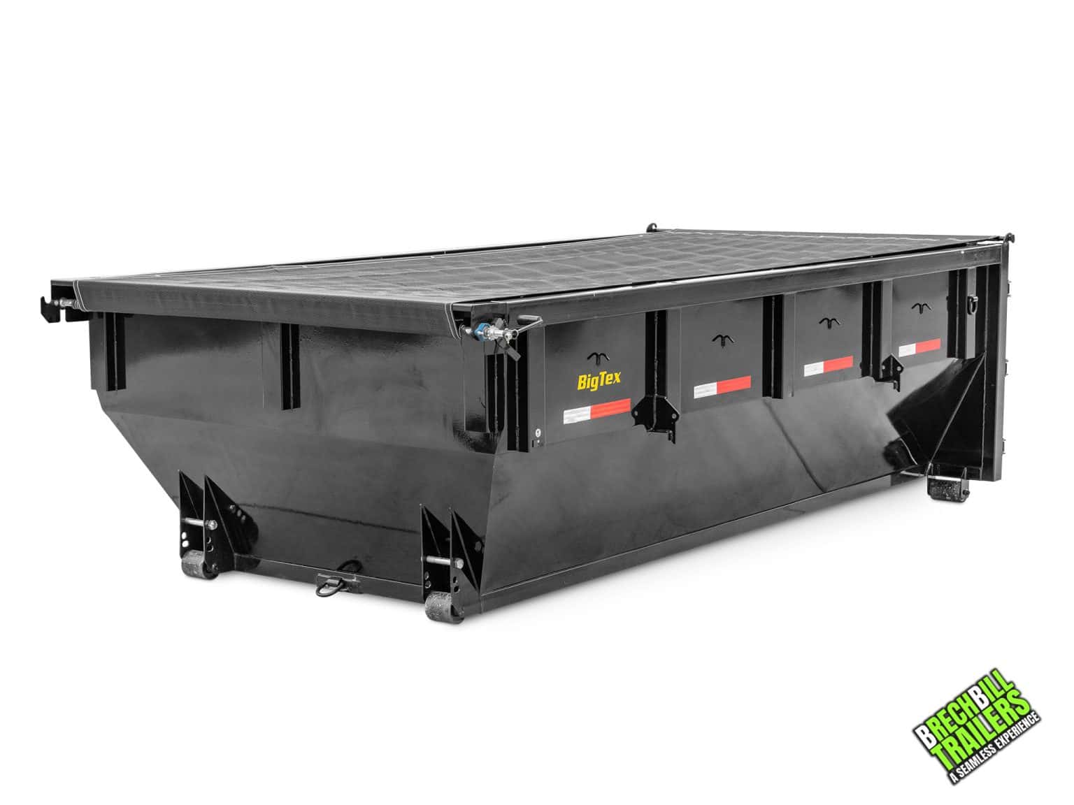 Big Tex Roll Off Trailer Bin Steel Frame 48in High Capacity