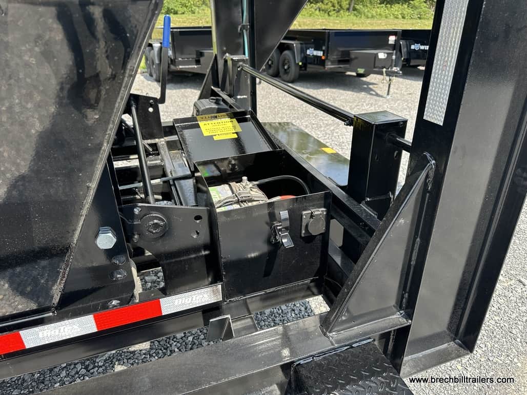 Big Tex 17.5K Gooseneck Roll Off Dump Trailer 83in X 14ft