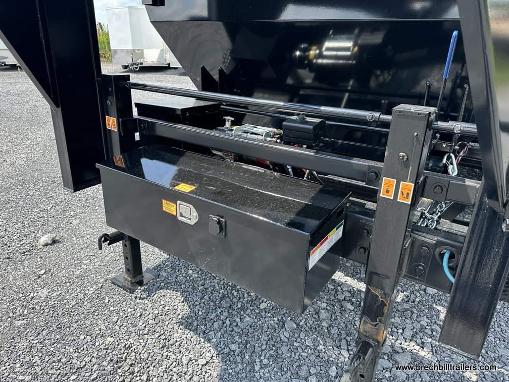 Big Tex 17.5K Gooseneck Roll Off Dump Trailer 83in X 14ft