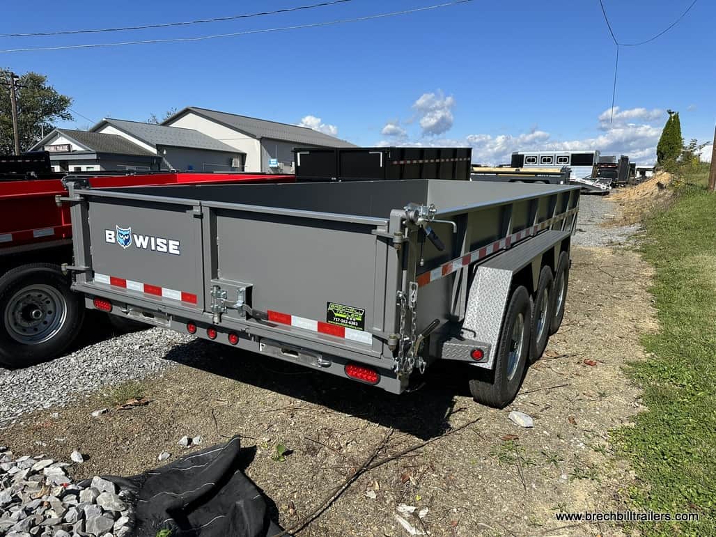 Bwise Heavy Duty Dump Trailer 7x18ft, 21K GVWR - For Sale