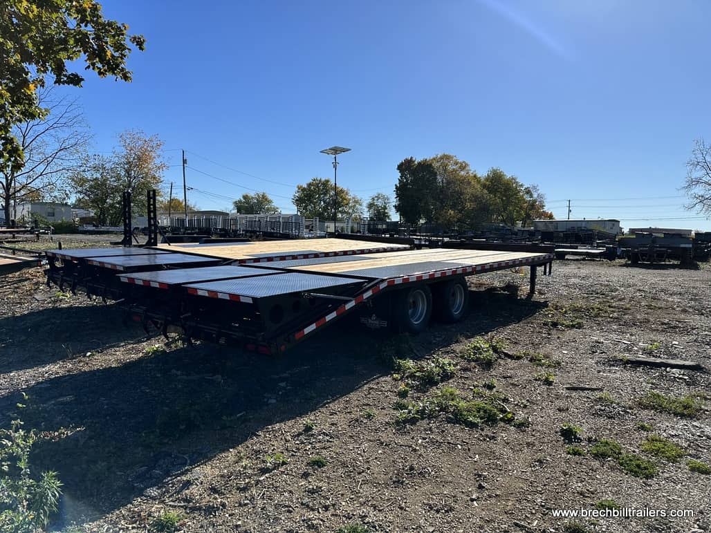 Bwise 25K HD Deck Over Trailer 8.5ft X 25ft Full Width Ramps
