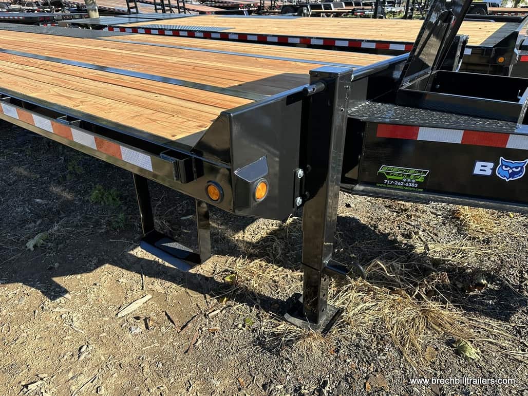 Bwise 25K HD Deck Over Trailer 8.5ft X 25ft Full Width Ramps