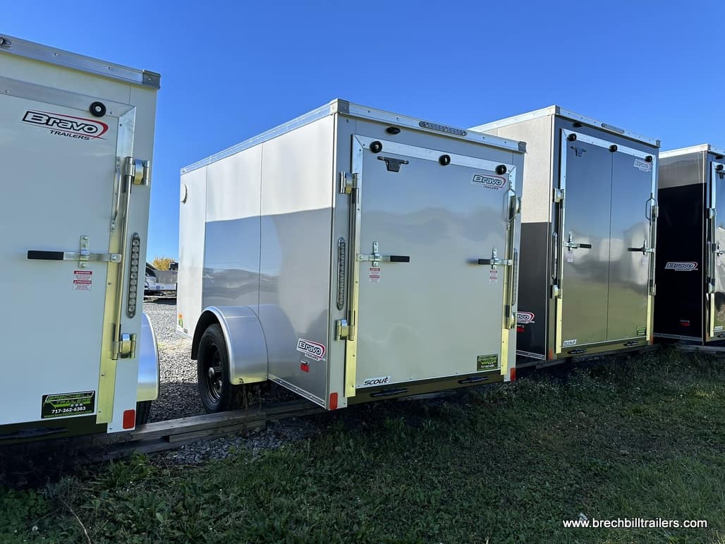 Bravo 3K Scout Enclosed Trailer 5ft X 10ft With Ramp Door