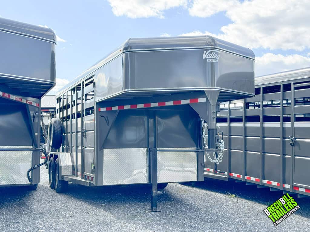 Valley 76816HD 12K Gooseneck Stock Trailer 6.5ft × 16ft