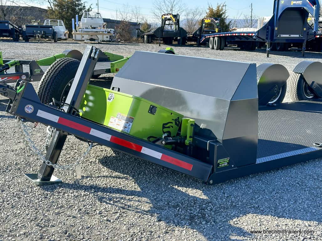 FlatTrak 14K Low Flat Trailer - Hyd Jack, Alum Wheels