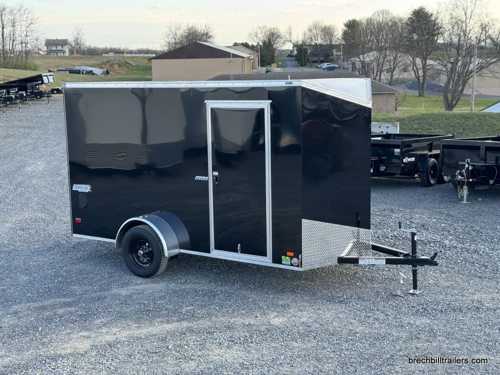 Bravo SC612SA 12ft Enclosed Cargo Trailer With Ramp Door