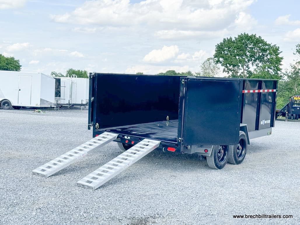 Bwise 7×16 DLP Dump Trailer 17.6K – 8K Lbs Axle Capacity