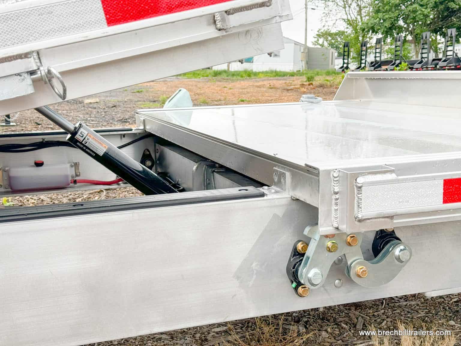 EBY 14K Gravity Tilt Trailer 20 Ft Aluminum Heavy Duty